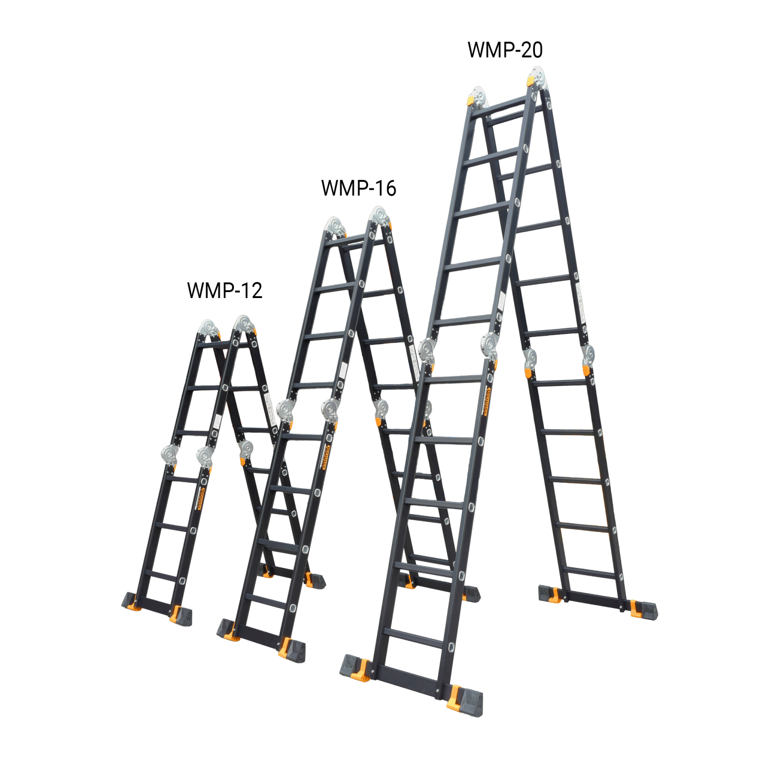 Winner Certified Aluminium Double-Sided Ladder - MYLadder Sdn Bhd